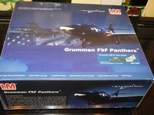 Hobby Master HA7209 Grumman F9F- Panther “Vice Versa ” VF-111. 1:48 ...