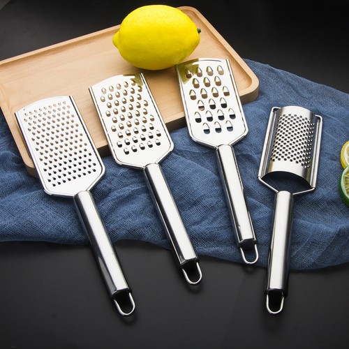 NEW Ginger Grater Cheese Grater Zester Hand Held Flat Grater Stainless ...