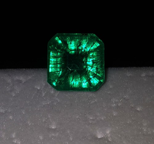 Loose Gemstone 16.32 Ct Natural Green Emerald Huge Size Certified ...