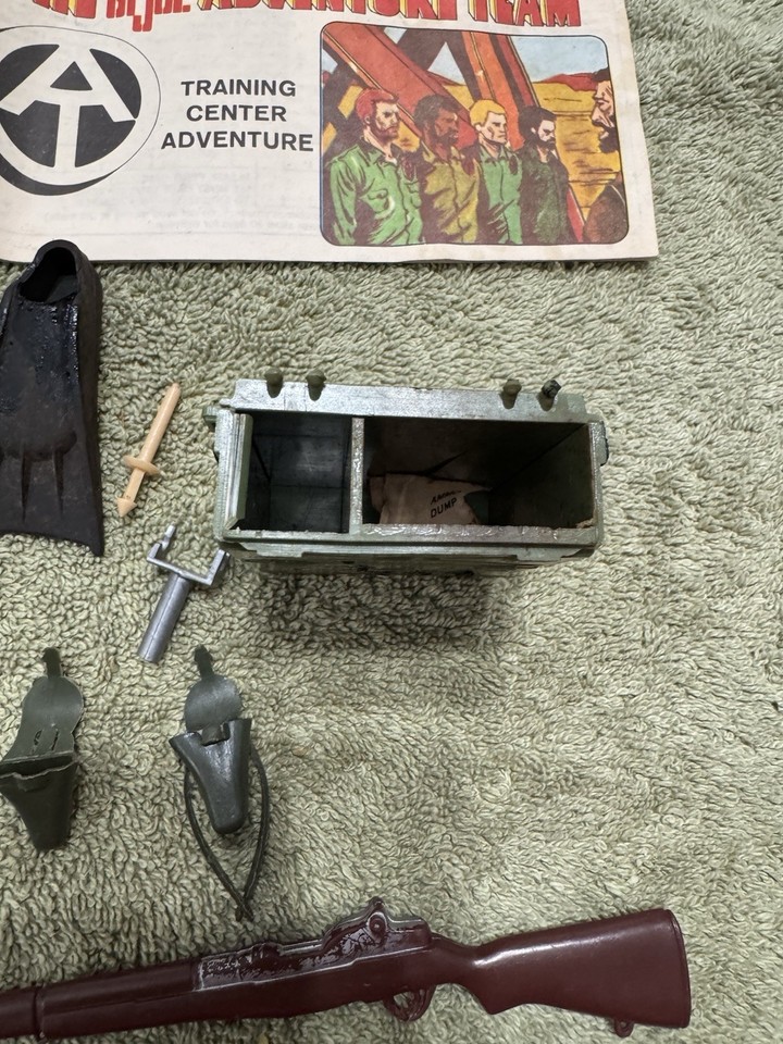 Vintage GI Joe 1964 12 inch lot Junkyard Fresh! M1 Rifle M16 Rifle Rare ...