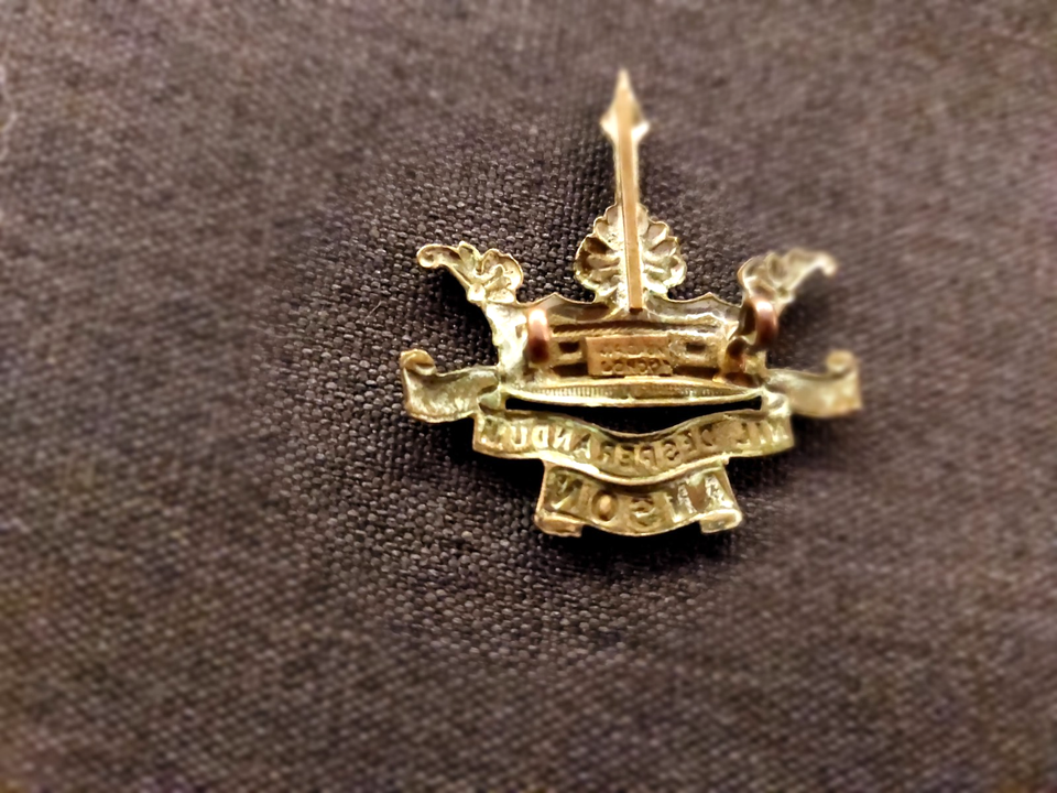 Nice original brass RND ANSON Battalion cap badge | eBay UK
