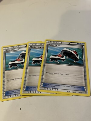 x3 Roller Skates 125/146 - Pokemon TCG XY Base Set LP | eBay