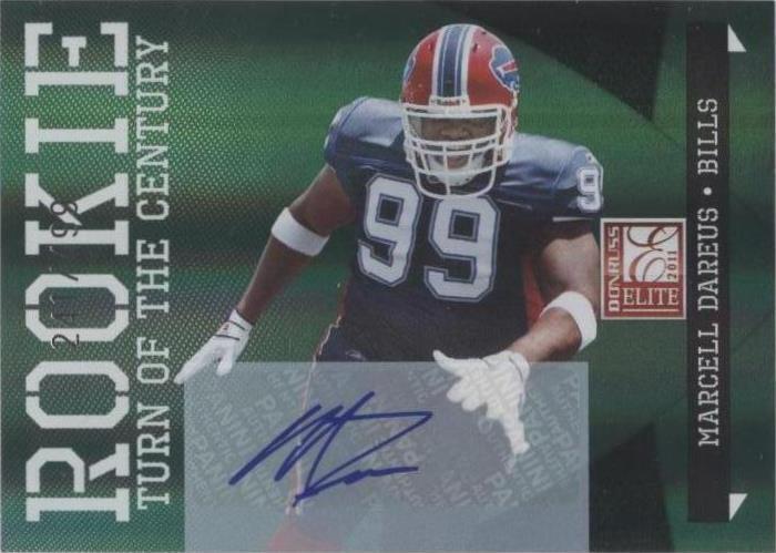 2011 Donruss Elite - Rookie Marcell Dareus #164 Turn of the Century ...