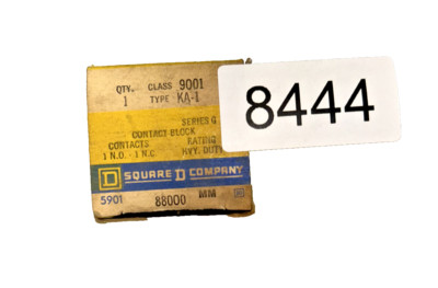 Square D 9001KA1 Contact Block | eBay