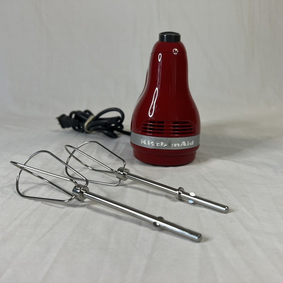 KitchenAid KHM512ER Ultra Power 5-Speed Hand Mixer - Empire Red ...