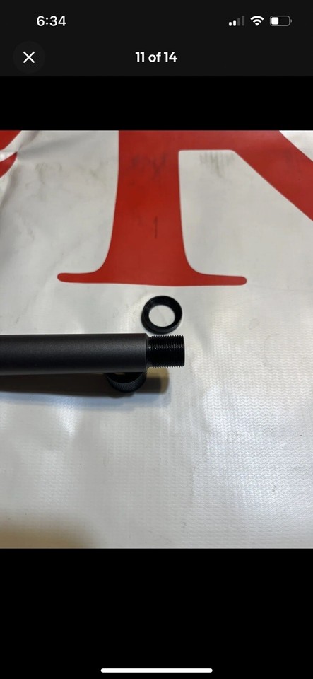 ruger 10 22 threaded Rifle barrel Gun Metal Grey | eBay