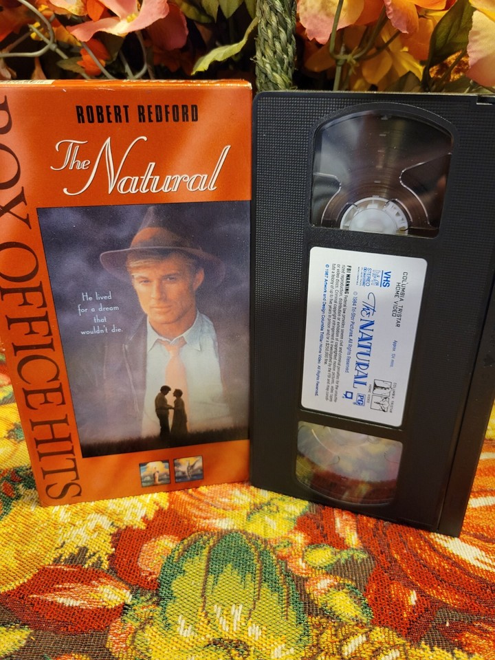 The Natural (VHS, 2000, Closed captioned Box Office Hits) 43396018297 ...