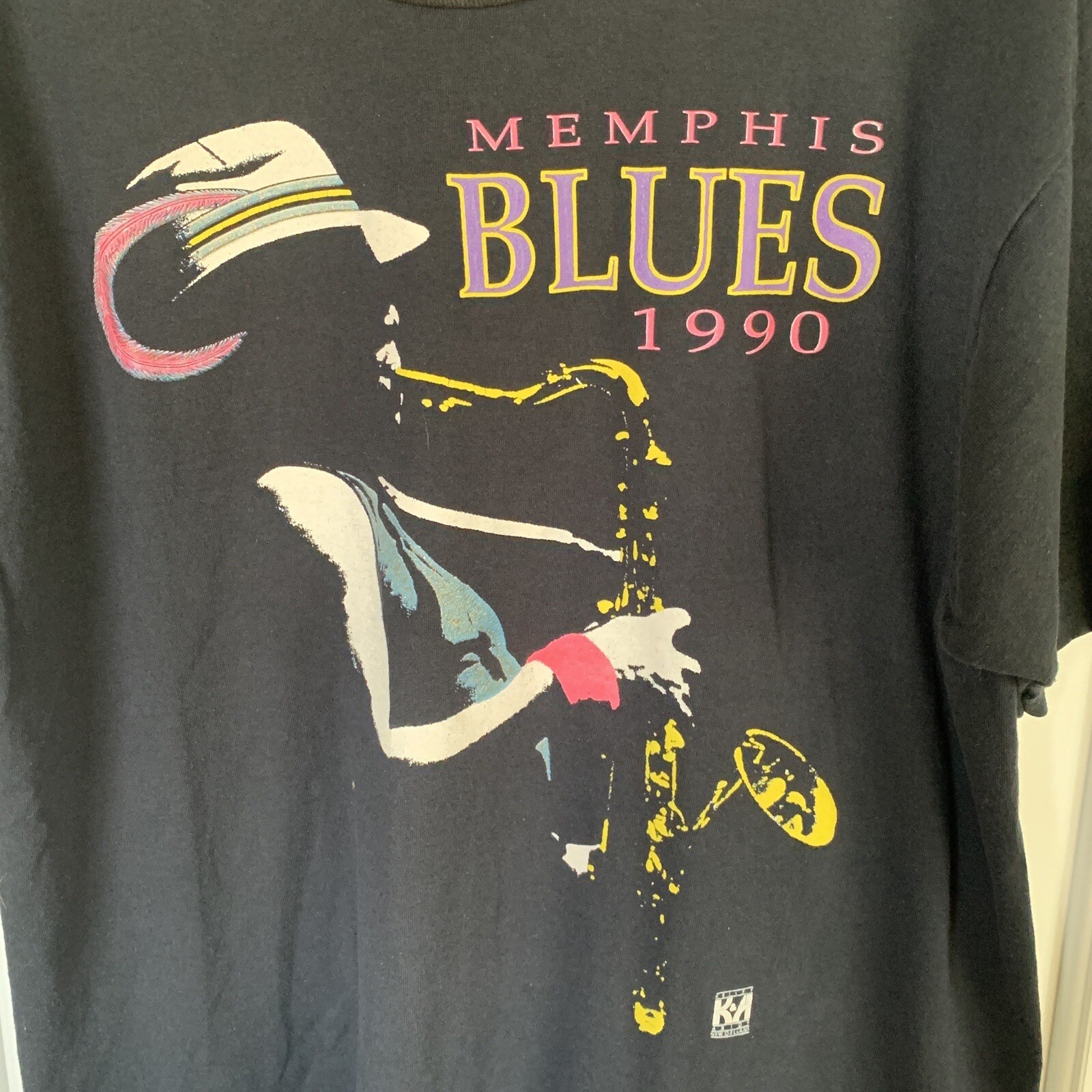 Memphis Blues 1990 New Orleans Vintage Single Stitch … - Gem