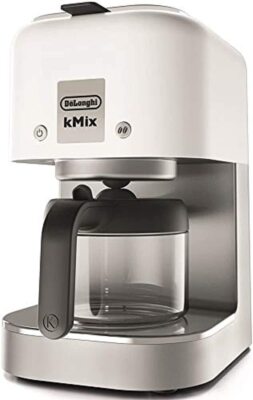 DELONGHI KMIX Drip Coffee Maker COX750J-WH Cool White with Aroma Switch ...