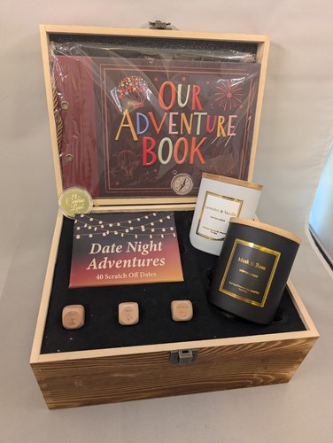 Date Night Adventure Box Our Adventure Book Scratch Off Date Card ...