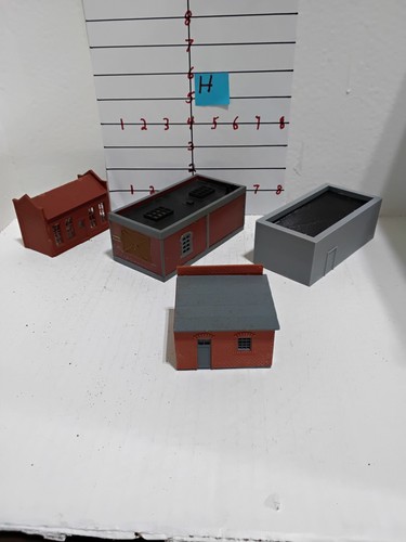 HO SCALE SMALL FACTORY BUILDINGS H 246 | eBay