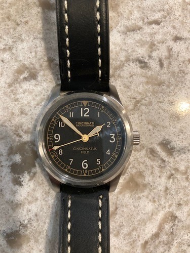 Pre owned Cincinnati Watch Co. Cincinnati's field watch Seiko NH71 ...