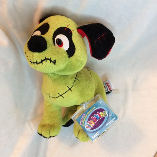 GANZ Webkinz Zombie Pup HM773 NEW with sealed tag | eBay