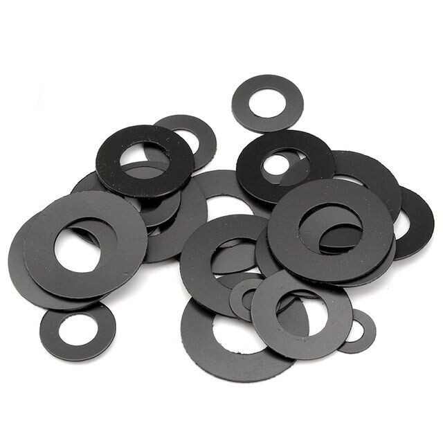 M5.6 M6 Graphite Nylon Washer Plastic Washer Thin Flat Gasket Pad 8mm ...