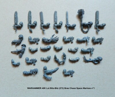 WARHAMMER 40K Lot Bits-Bitz (273) Bras Chaos Space Marines n°1 | eBay