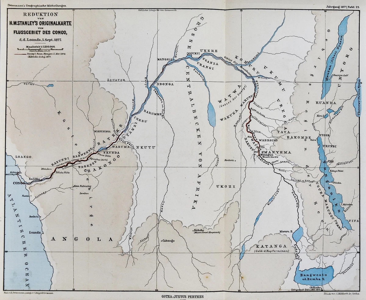 Stanley Falls Map