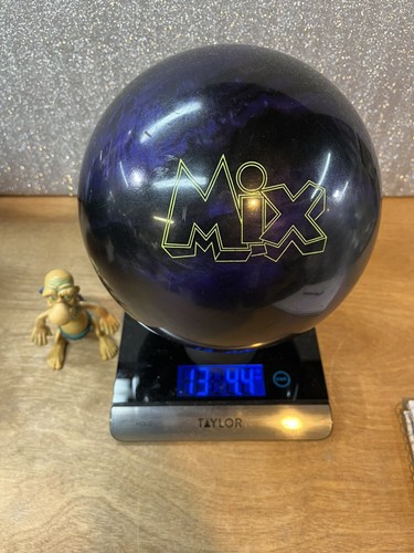STORM "Mix" Bowling Ball - 13 lbs. - 4 oz. - Purple/Black Swirl ...