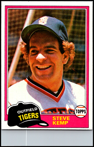 1981 Topps #593 Steve Kemp - FREE SHIPPING! | eBay