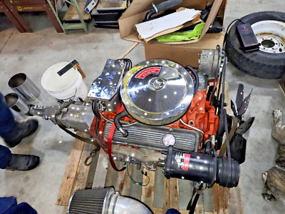 1970 350 350 HP CTJ Corvette Motor Engine Chevy Factory Air Quadrajet ...