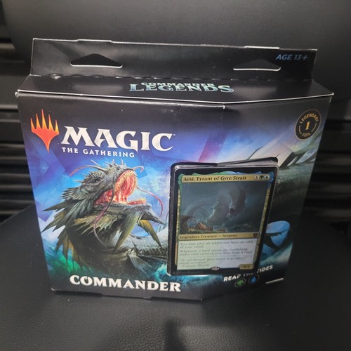 Reap the tides Commander precon deck SEALED x1 - Commander legends mtg ...