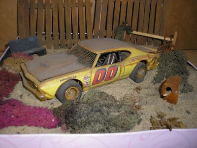 1/24 Custom RUSTY WEATHERED 1960's Chevy Chevelle Race Car for Junkyard ...