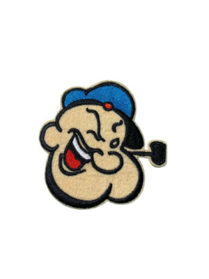 Cartoon Popeye Sailor Man Patch, Iron On/Sew On | eBay