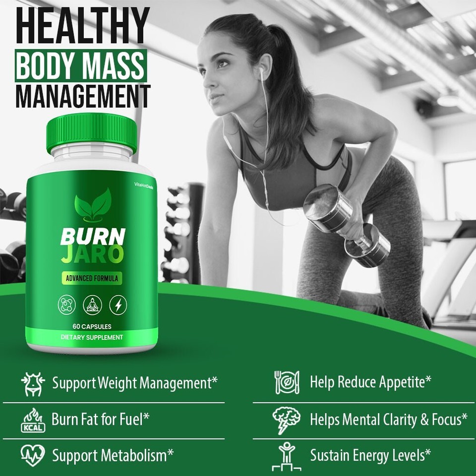 Burn Jaro Pills, Maximum Strength Supplement, BurnJaro Capsules Free Shipping | eBay