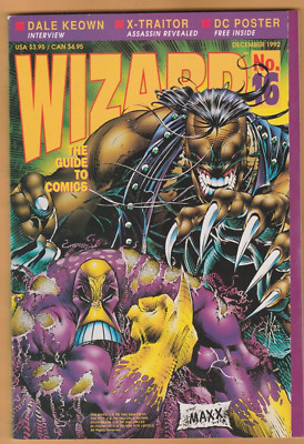 Wizard Magazine #16 - (Dec. 1992) - Maxx and Pitt cv. - VF | eBay