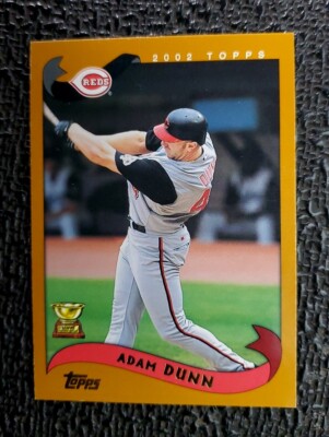 2002 Topps Baseball Card #440 Adam Dunn Gold Rookie Cup | eBay