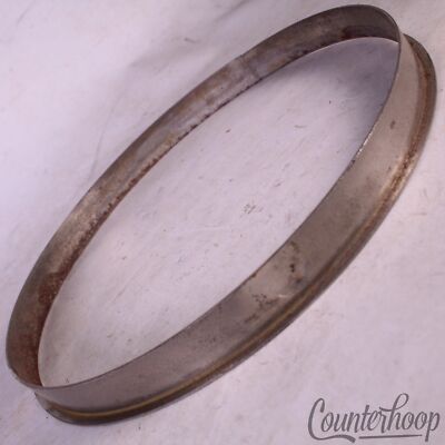 *Gretsch 10" Single-Flange Tom Drum Rim/Hoop Nickel Plated Steel ...