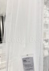 Ikea LILL Sheer Mesh White Canopy Drapes Curtains 2 Panels (1 Pair) 110 ...