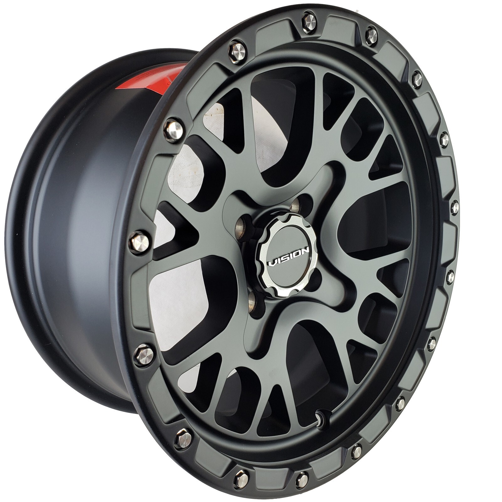 FOUR 14x7 4/100 4+3 Aluminum DOT ROCKER RIM WHEEL some Subaru Sambar ...