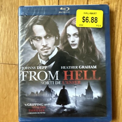 From Hell Blu Ray 2012 Brand New Sealed Johnny Depp 24543817444 | eBay