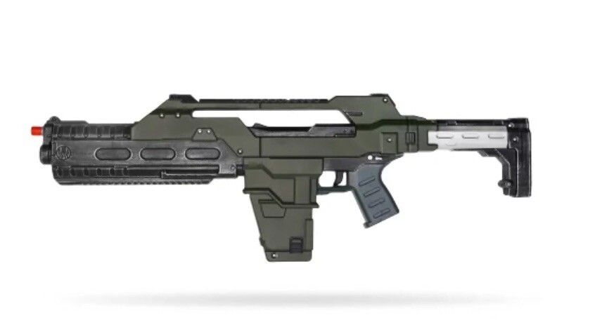 M41A2 Pulse Rifle Foam Xenopedia Aliens Fireteam Elite Full Size 1:1 ...