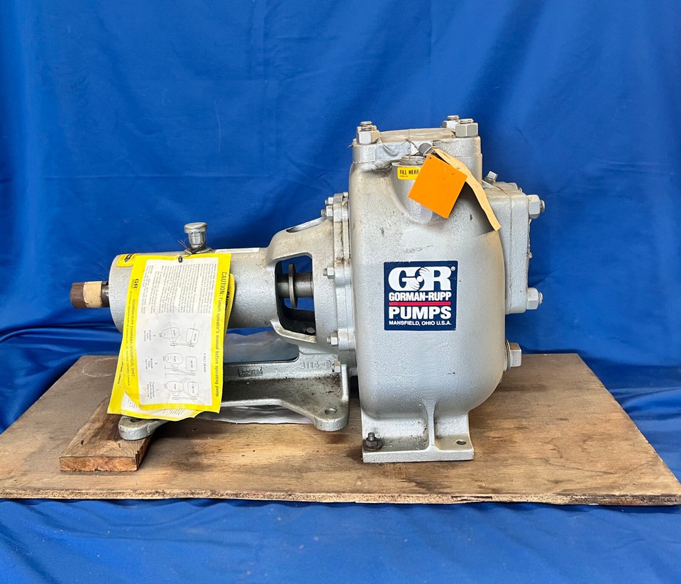 Gorman-Rupp 03H1-B 3" x 3” Self-Priming Centrifugal Pump 125 PSI max ...