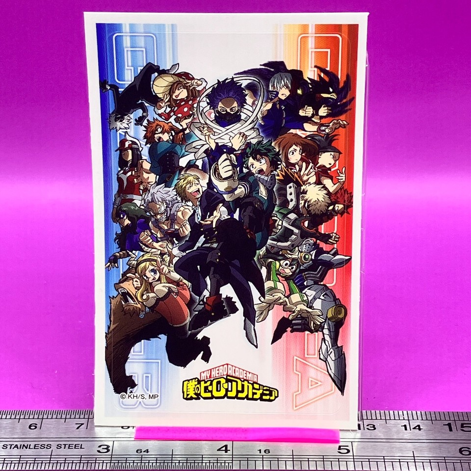 Class 1-A Class 1-B My Hero Academia MHA Sticker Shonen Jump Japanese ...