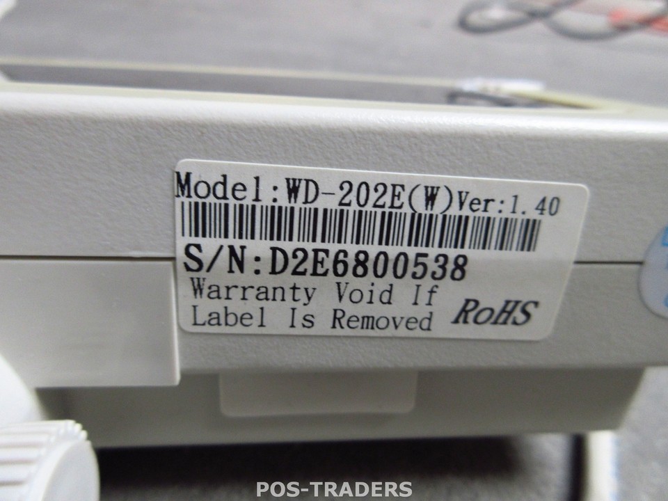 Digipos WD-202 E POS LED VFD Customer Display Unit White - Excludin ...