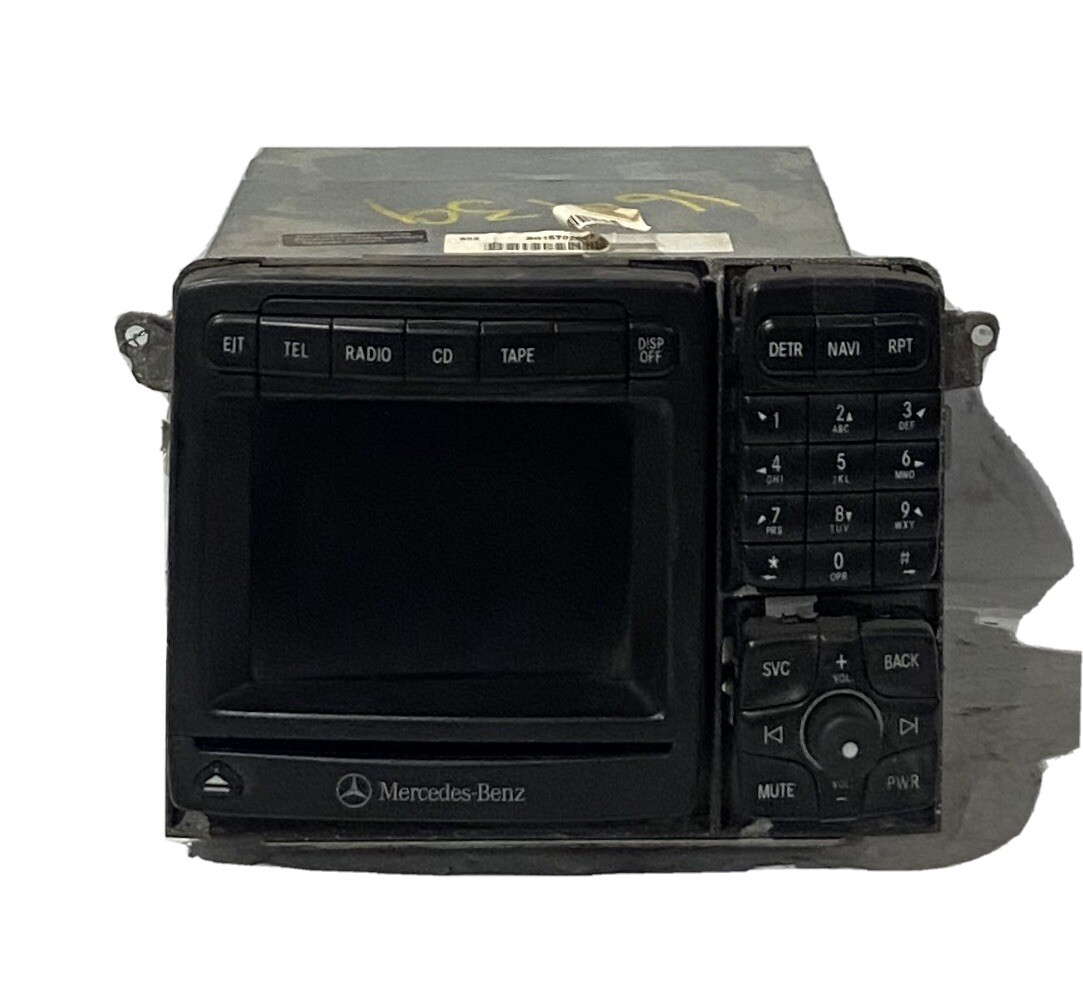 00-02 W220 W215 MERCEDES S500 S430 CL500 RADIO GPS NAVIGATION HEAD CD ...