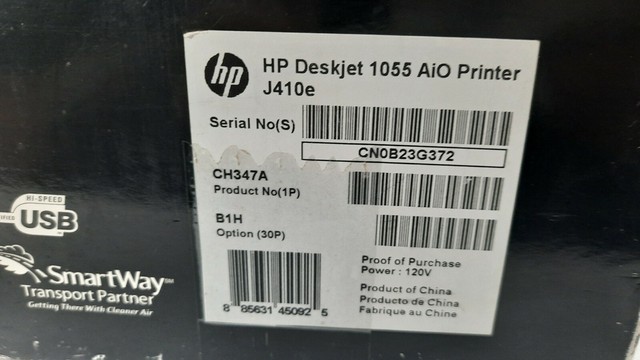 HP Deskjet 1055 All-In-One Inkjet Printer for sale online | eBay