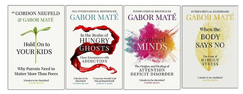 Gabor Maté 4 Books Collection Set, When the Body Says No, Ghosts ...