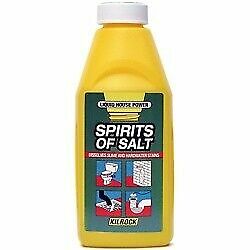 Kilrock 350774 Spirit of Salt 500ml Dissolves Slime and Hardwater ...