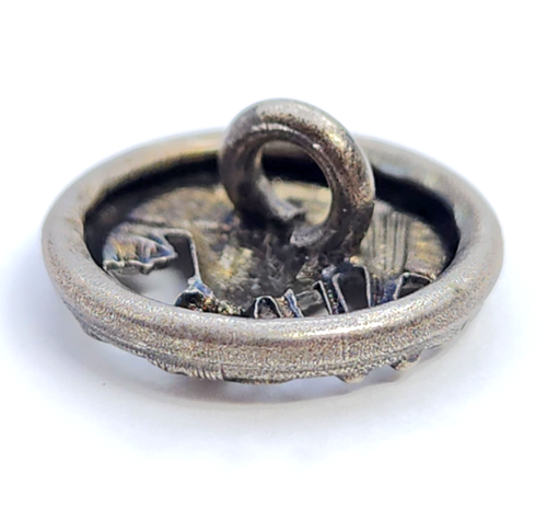 Rare Antique 1Pc Silvered Brass Picture Button Sailor Boy in Ships ...