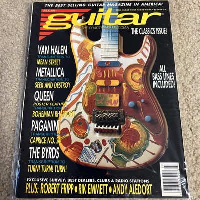 Guitar for the Practicing Musician Magazine July 1991 Van Halen ...