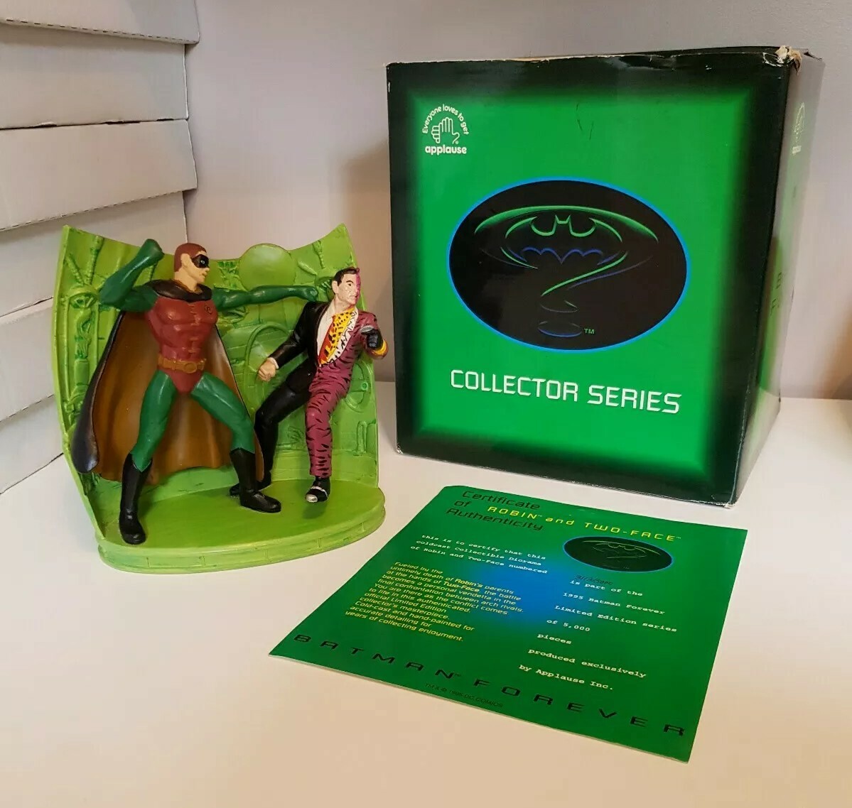 Batman Forever Robin Vs Two Face Batman Forever Two Face | EBay