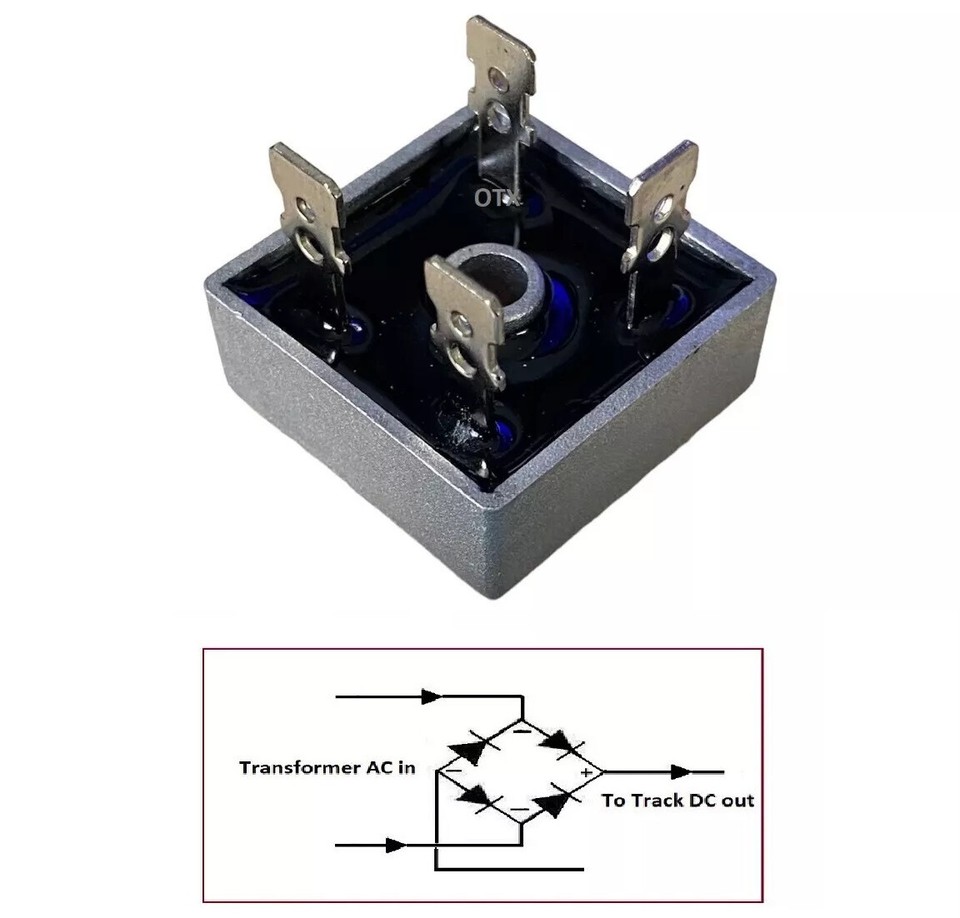 American Flyer RECTIFIER Convert Transformer Power AC to DC S Gauge ...