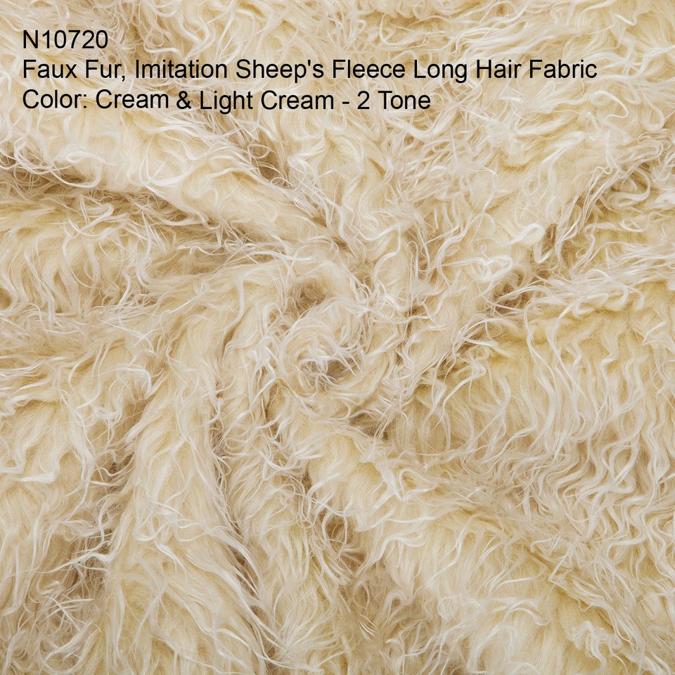 Faux Fur Fabric Material,Furry Fake Fur,Long Hair Pile,Solid & Two Tone ...