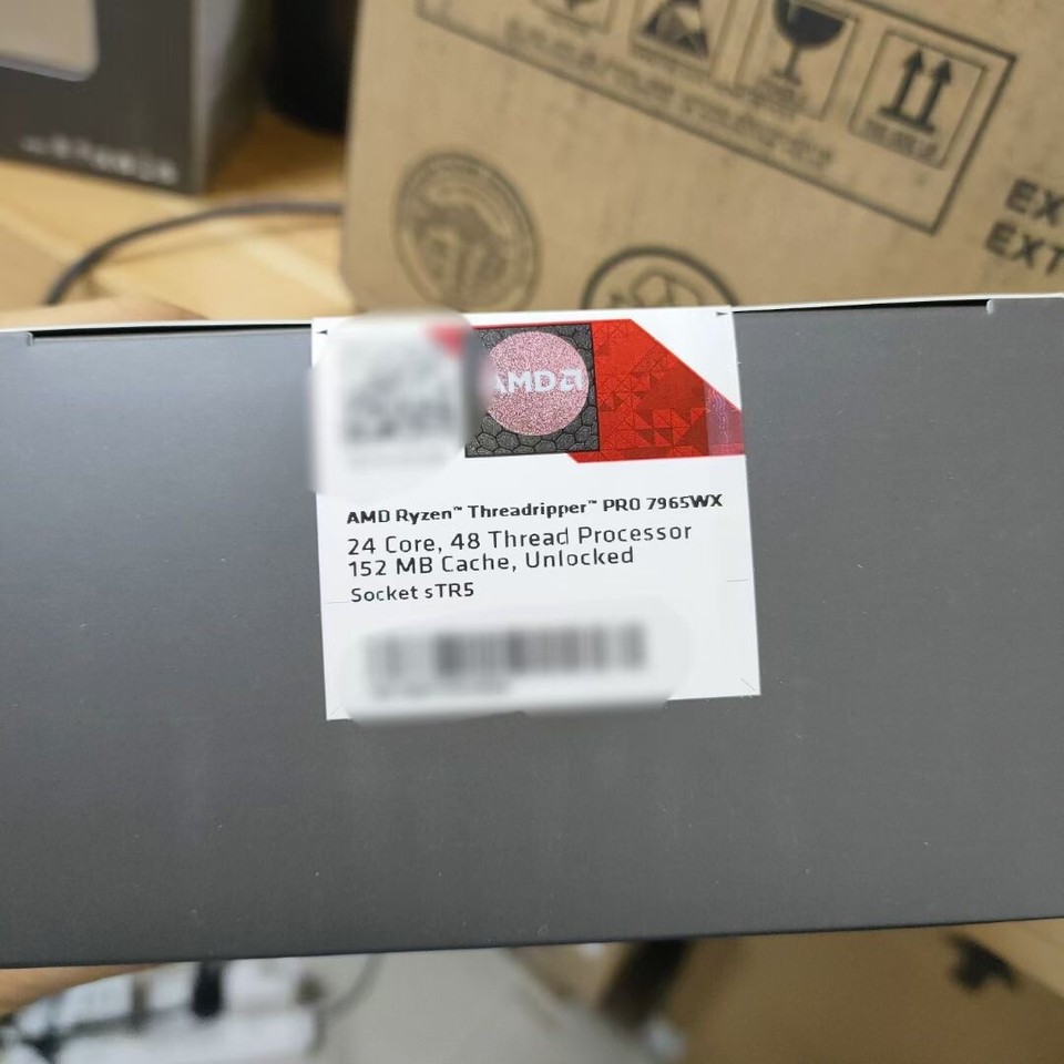 AMD Ryzen Threadripper PRO 7965WX 4.2GHz 24 Core 48 Threads sTR5 CPU ...