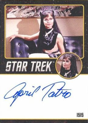 Star Trek TOS Archives Inscriptions April Tatro As Isis Black Series ...