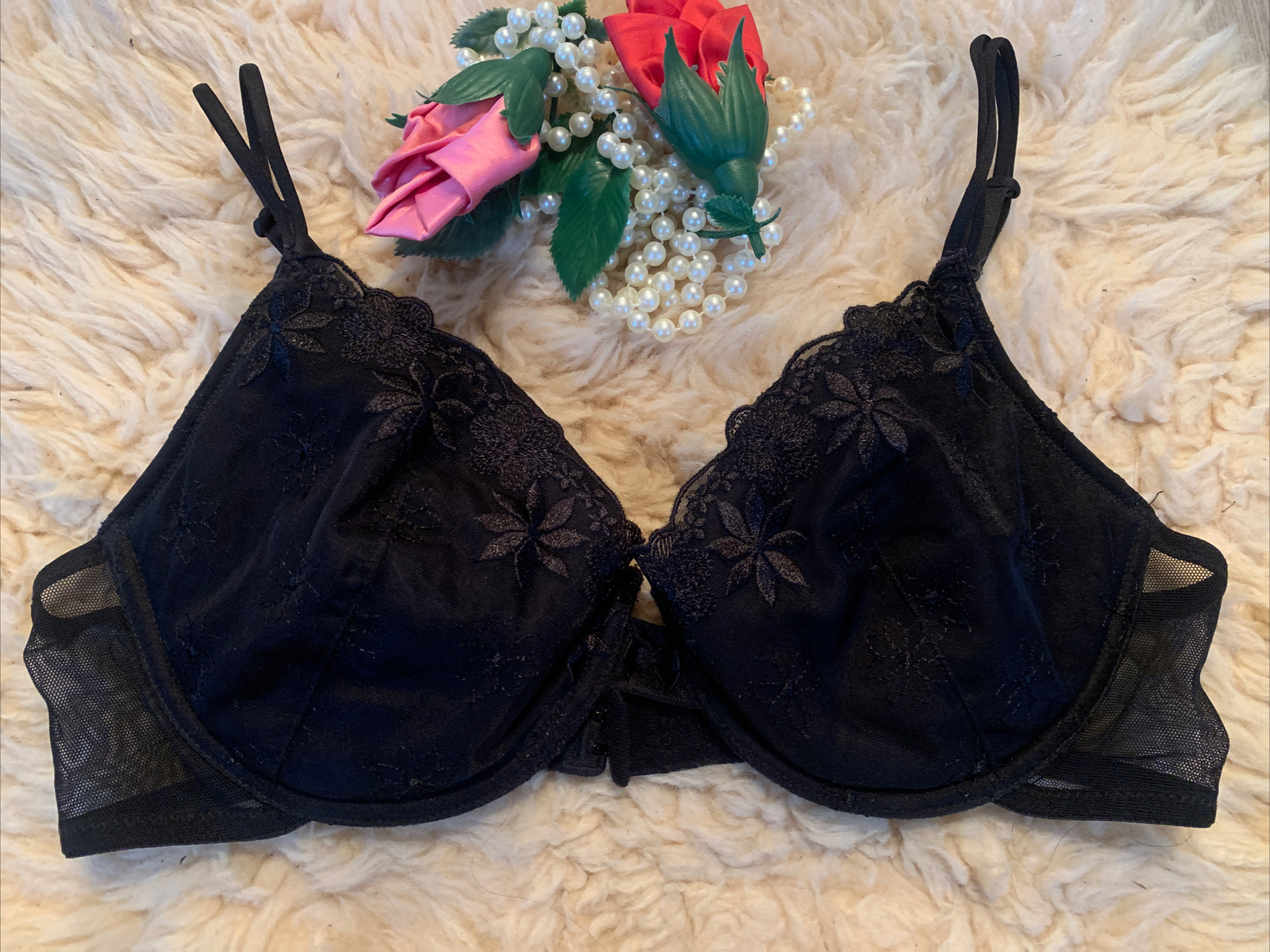 Vintage Sears Bra Size 38C #15600 with Removable Push… - Gem