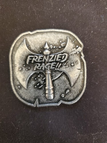 Dungeons & Dragons Acererak's Treasure Silver Frenzied Rage Coin Token ...
